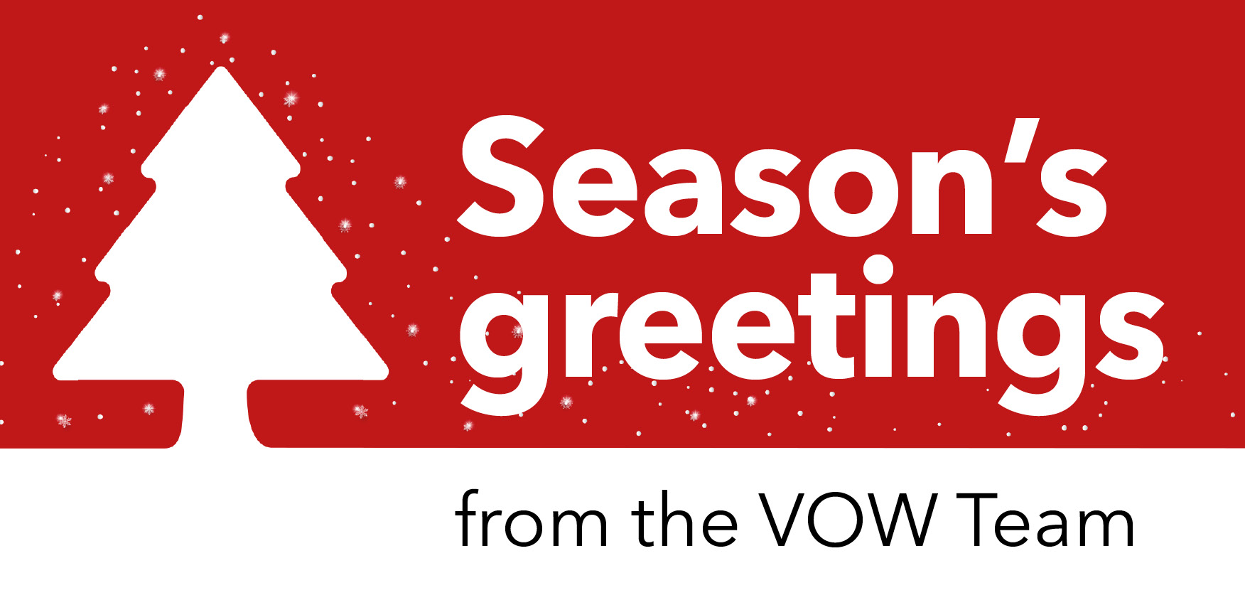 Festive trading arrangements - VOW Retail